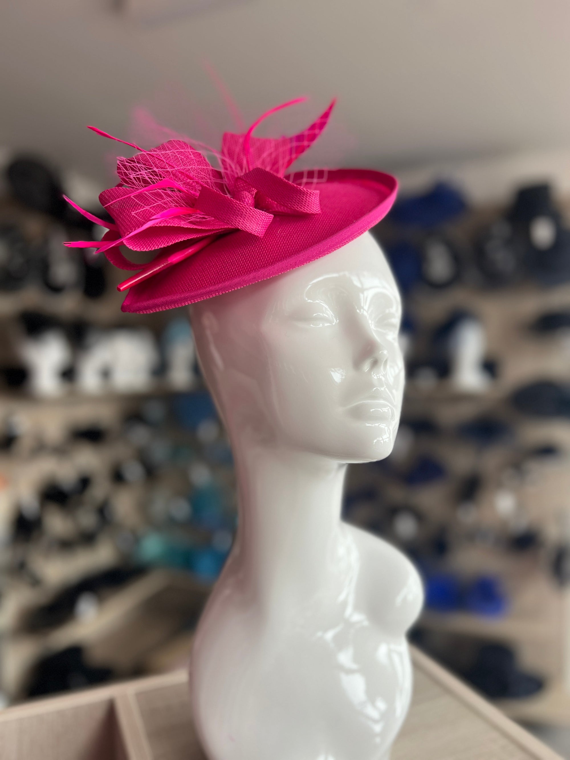 Pink Fascinators - Pink Hair Fascinators & Pink Fascinator Hats