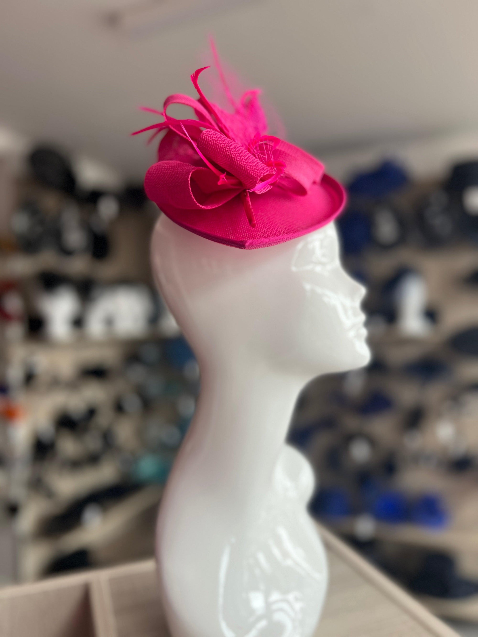 Pink Fascinators - Pink Hair Fascinators & Pink Fascinator Hats