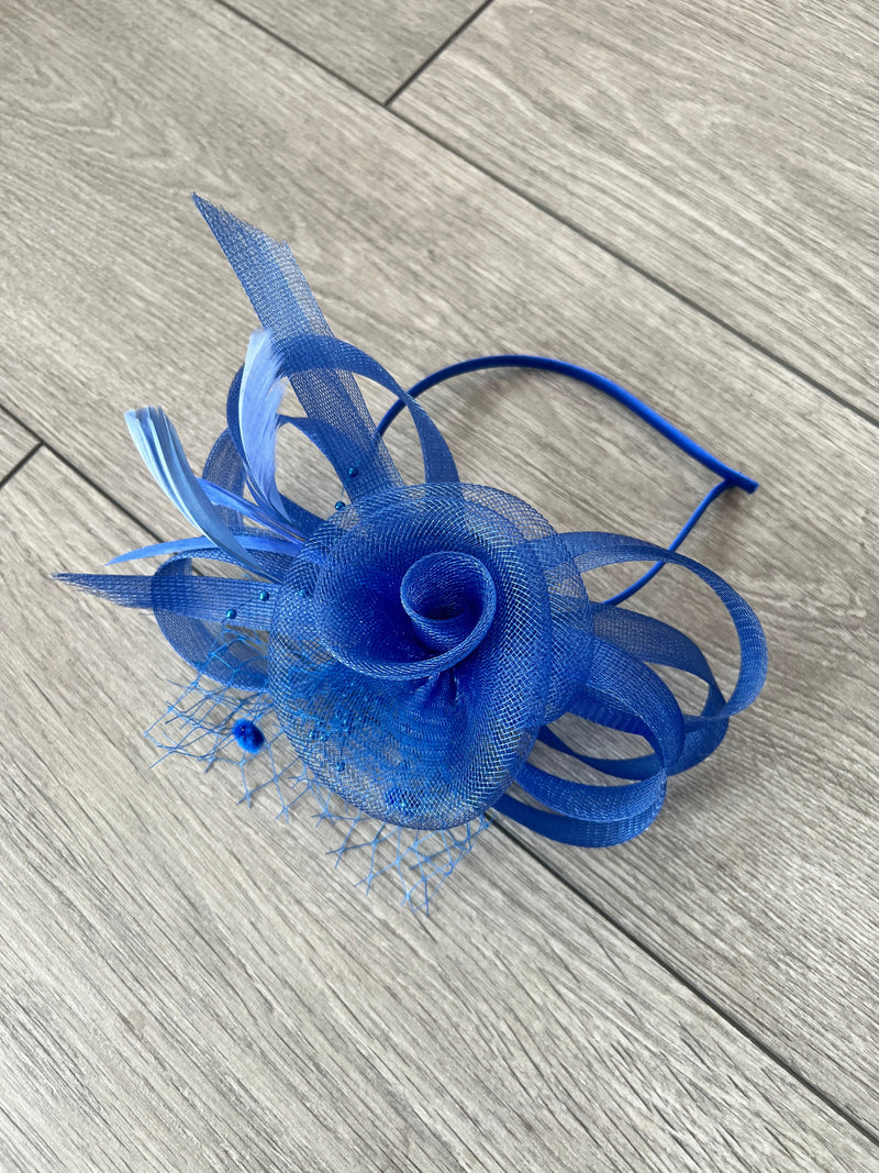 Blue Fascinators - Blue Hair Fascinators & Blue Fascinator Hats
