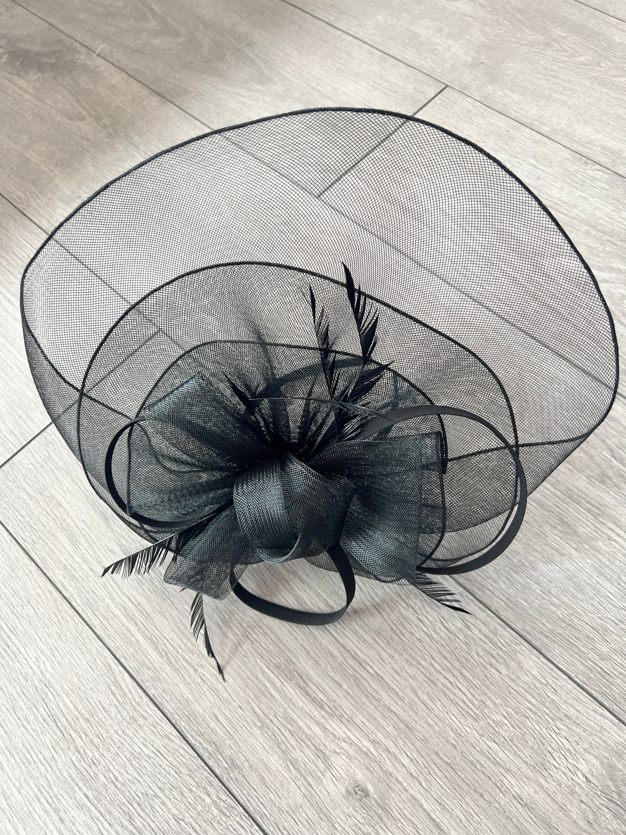 Black Fascinators - Black Hair Fascinators & Black Fascinator Hats