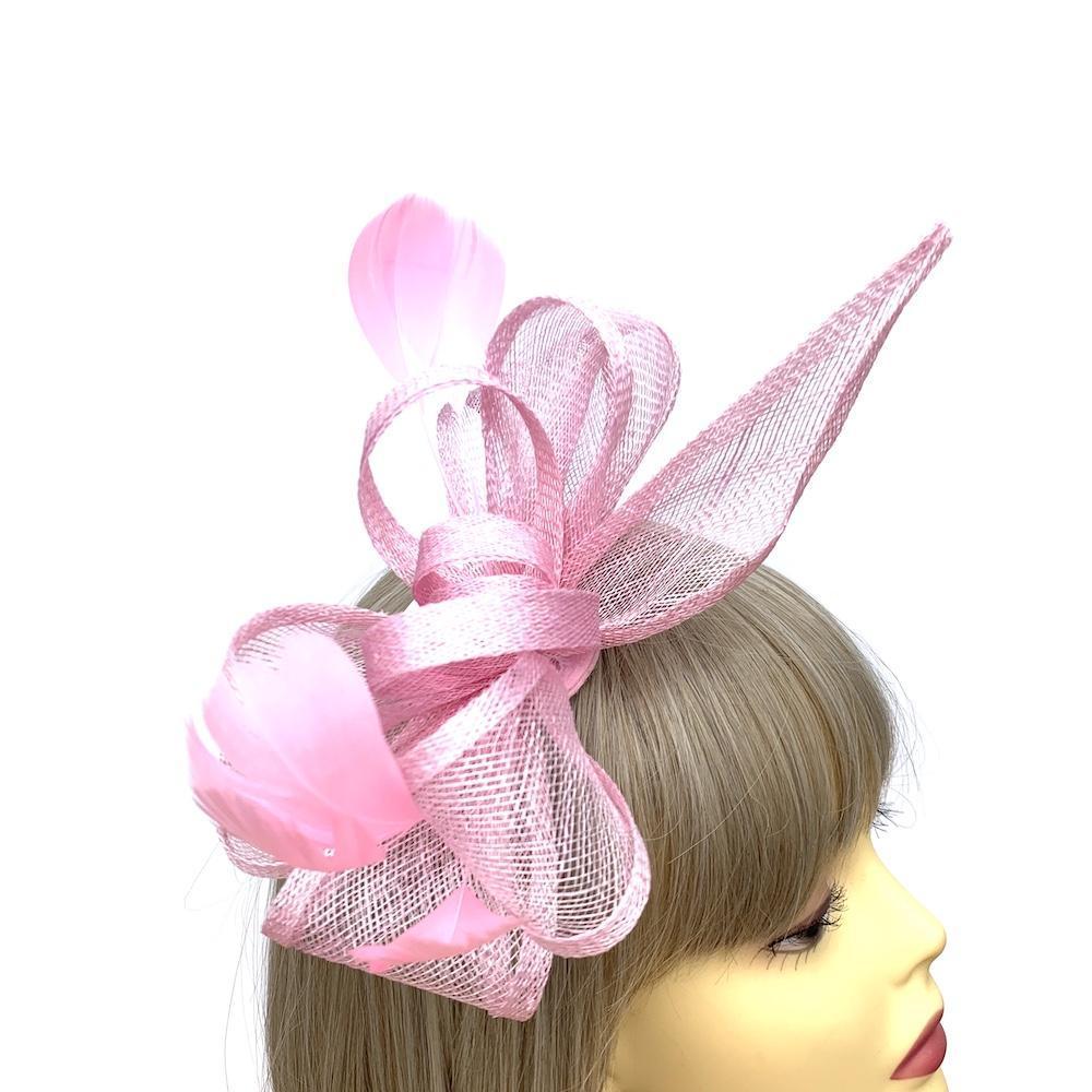 Pink Fascinators - Pink Hair Fascinators & Pink Fascinator Hats