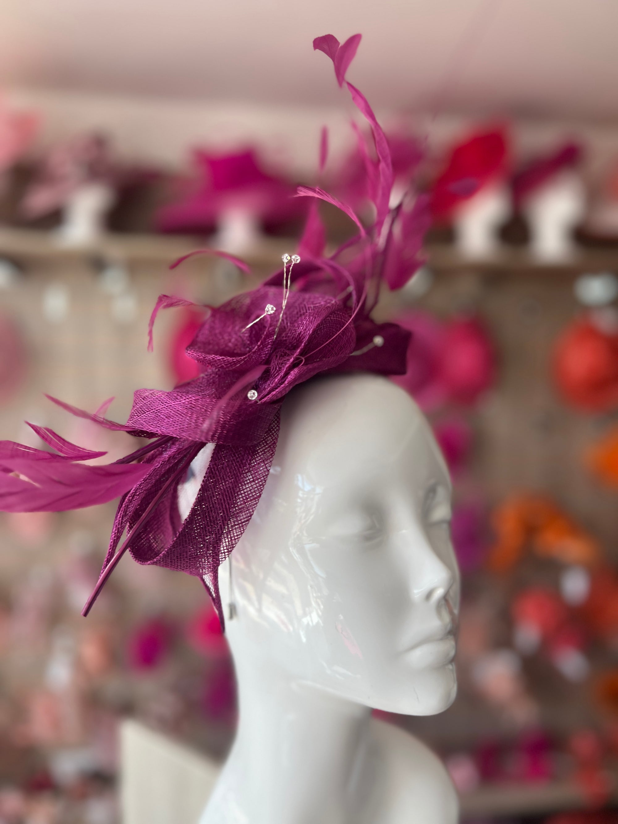 Flower Fascinators & Flower Hats