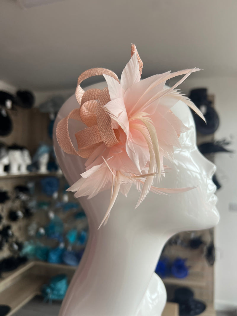 Pink Fascinators - Pink Hair Fascinators & Pink Fascinator Hats
