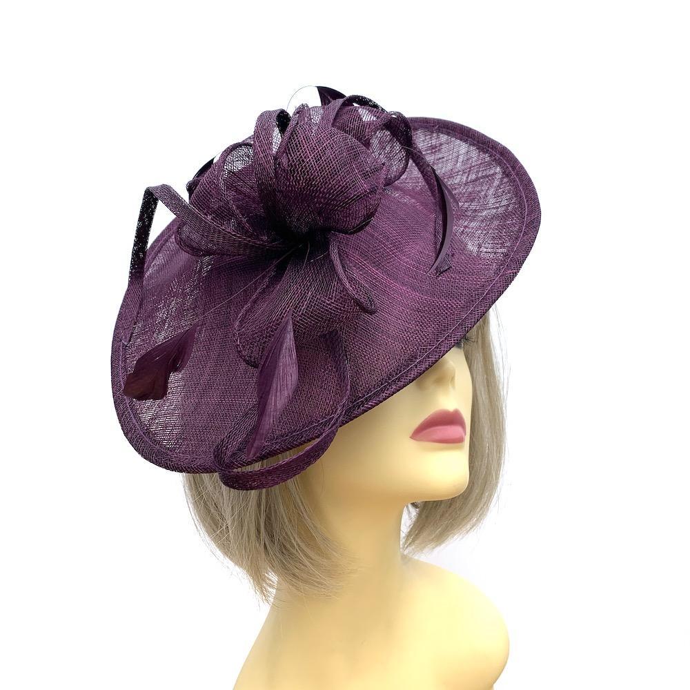 Purple Fascinators - Purple Hair Fascinators & Purple Fascinator Hats