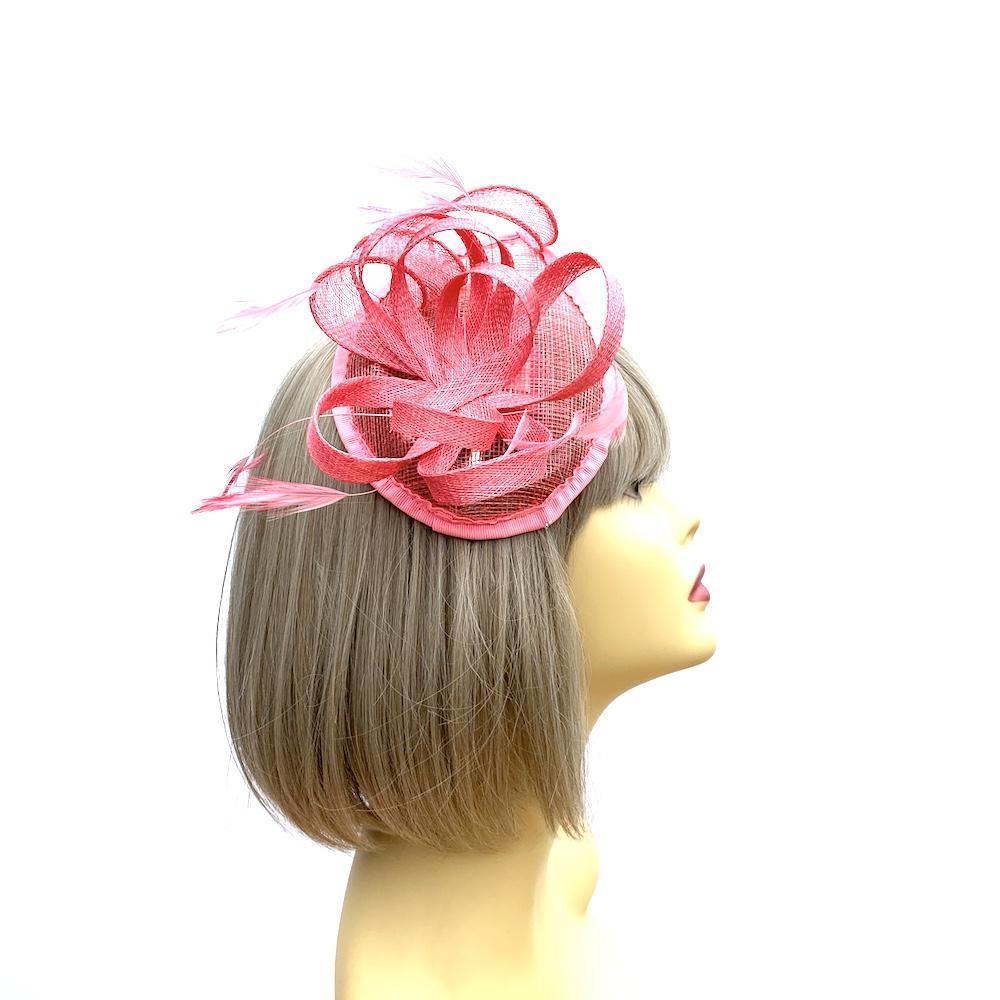Pink Fascinators - Pink Hair Fascinators & Pink Fascinator Hats