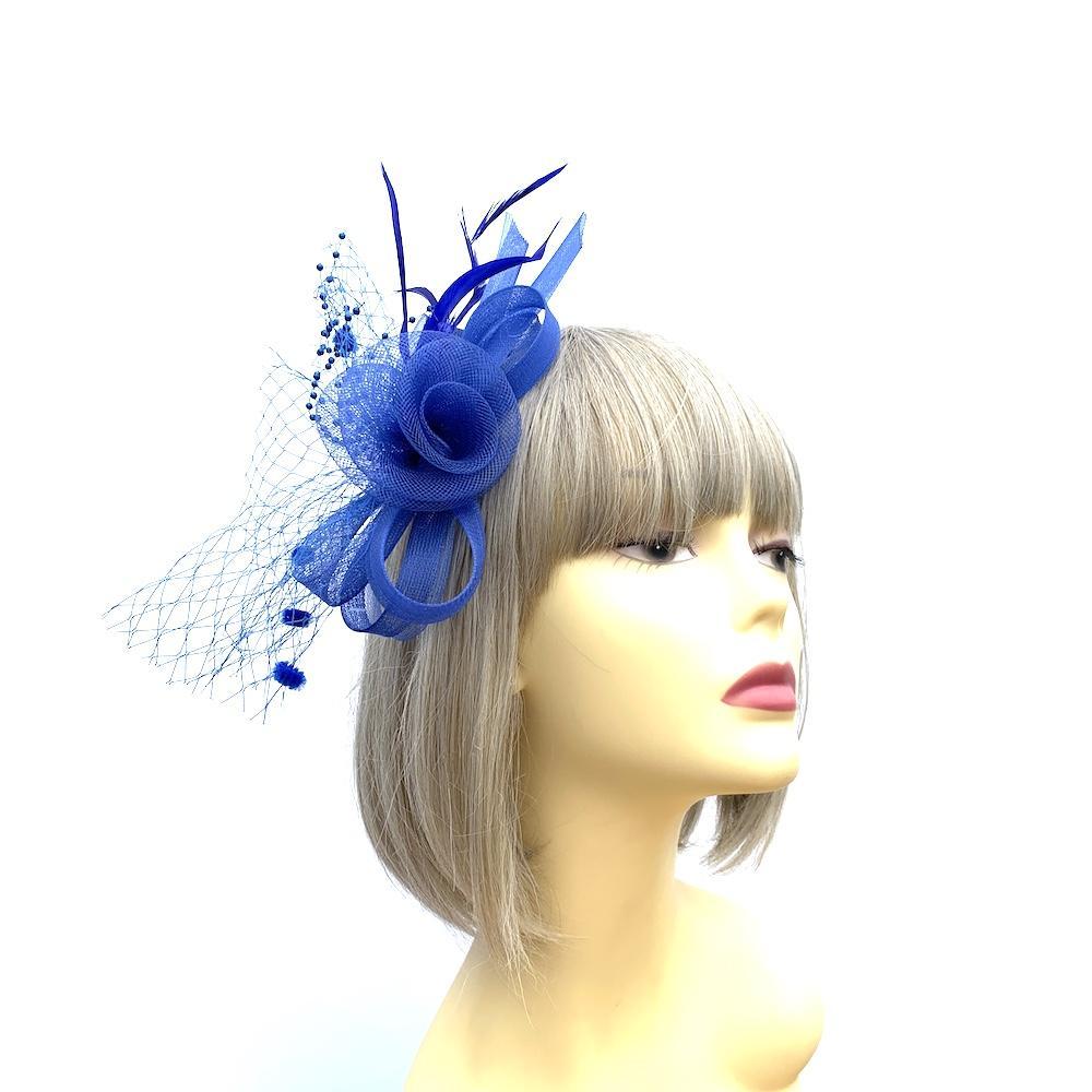 Blue Fascinators - Blue Hair Fascinators & Blue Fascinator Hats