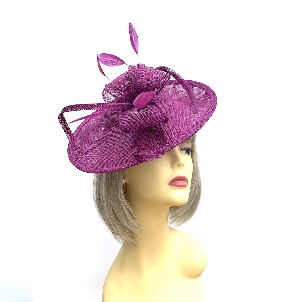 Purple Fascinators - Purple Hair Fascinators & Purple Fascinator Hats