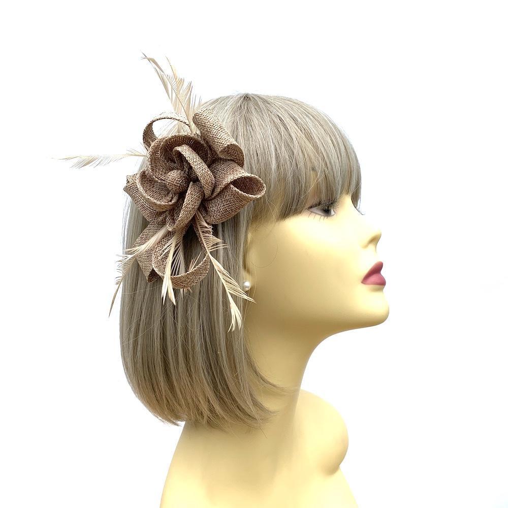 Natural & Neutral Hair Fascinators, Fascinator Hats & Hatinators