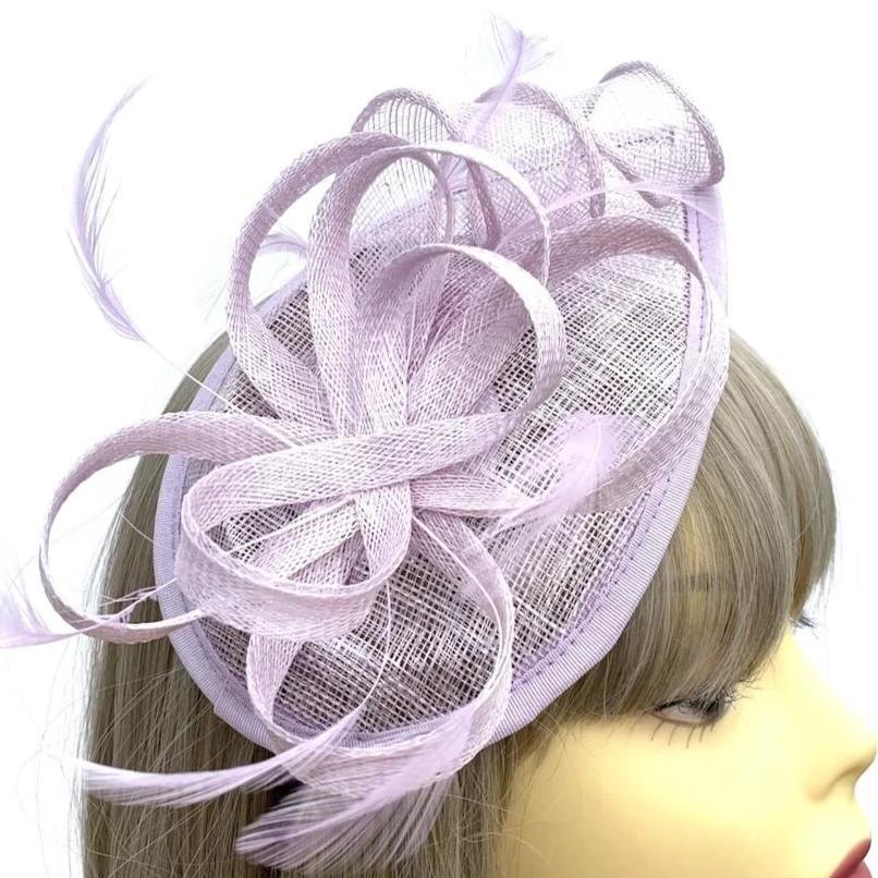 Lilac Fascinators - Lilac Hair Fascinators & Lilac Fascinator Hats