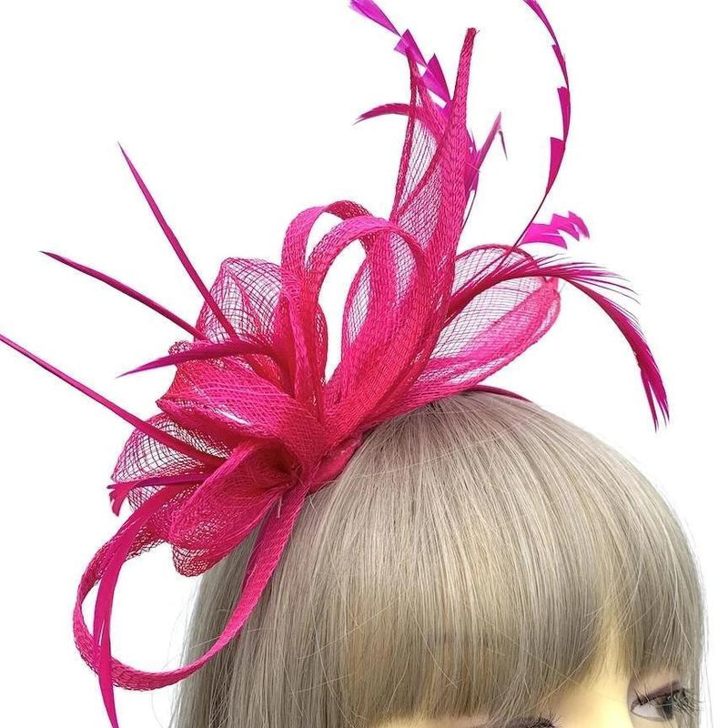 Pink Fascinators - Pink Hair Fascinators & Pink Fascinator Hats