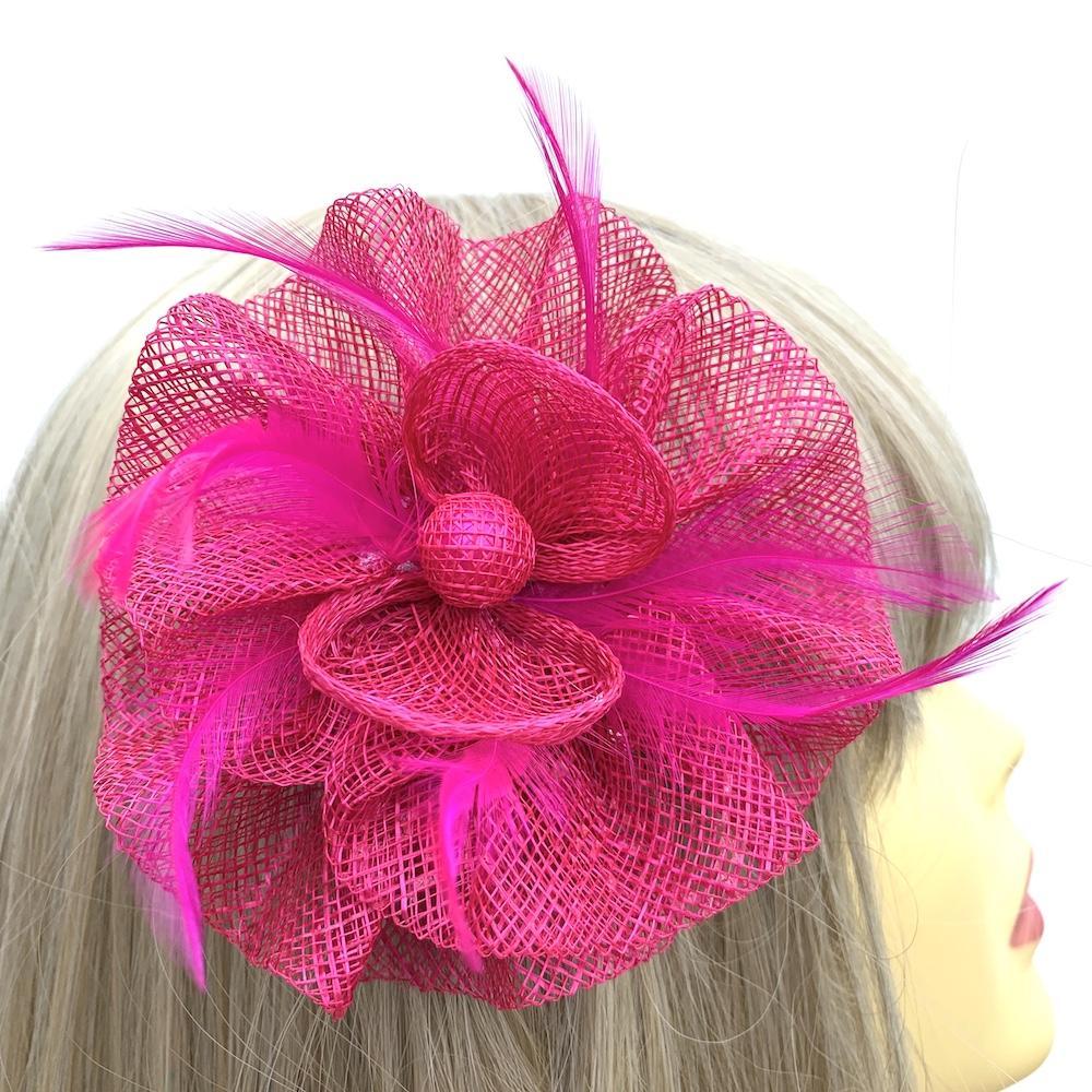 Pink Fascinators - Pink Hair Fascinators & Pink Fascinator Hats