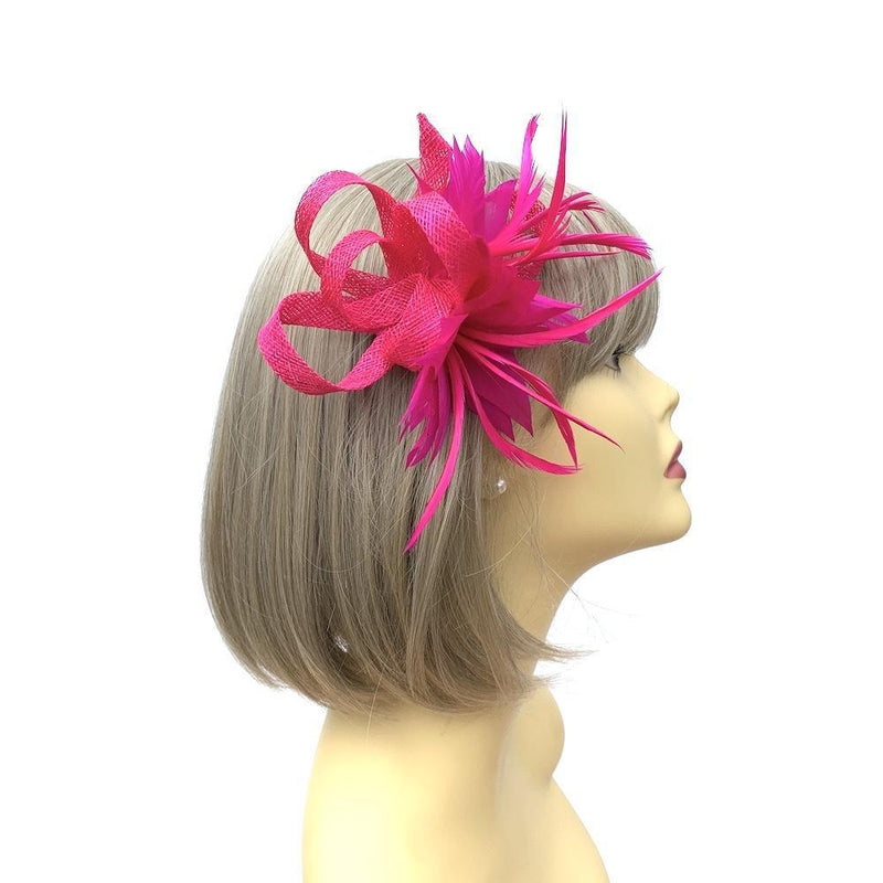 Pink Fascinators - Pink Hair Fascinators & Pink Fascinator Hats