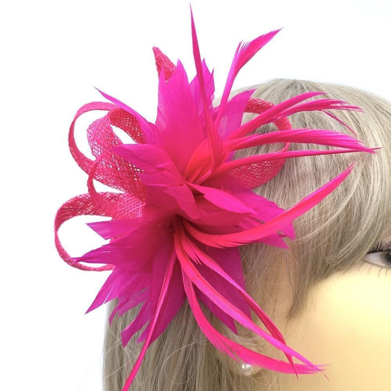 Pink Fascinators - Pink Hair Fascinators & Pink Fascinator Hats